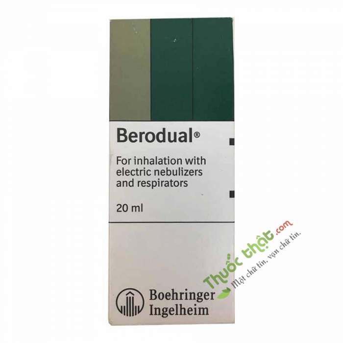 Thuốc Berodual Khí Dung 20ml - Điều Trị Hen Phế Quản