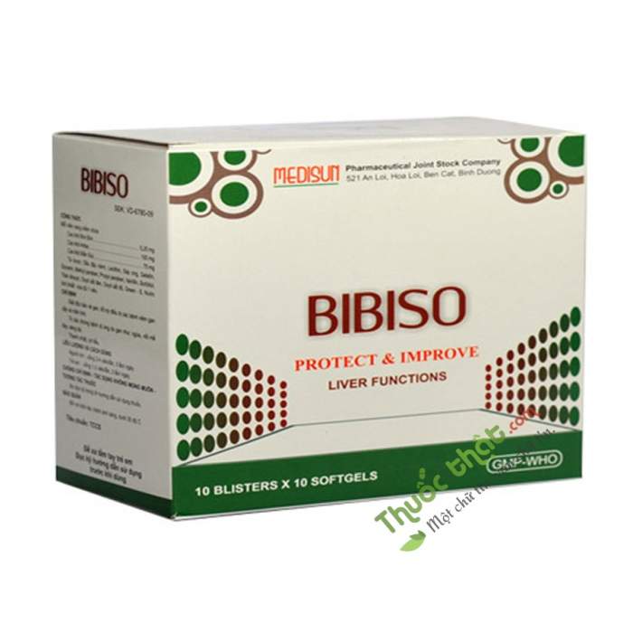 Thuốc Bibiso - Hỗ Trợ điều Trị Bệnh Viêm Gan
