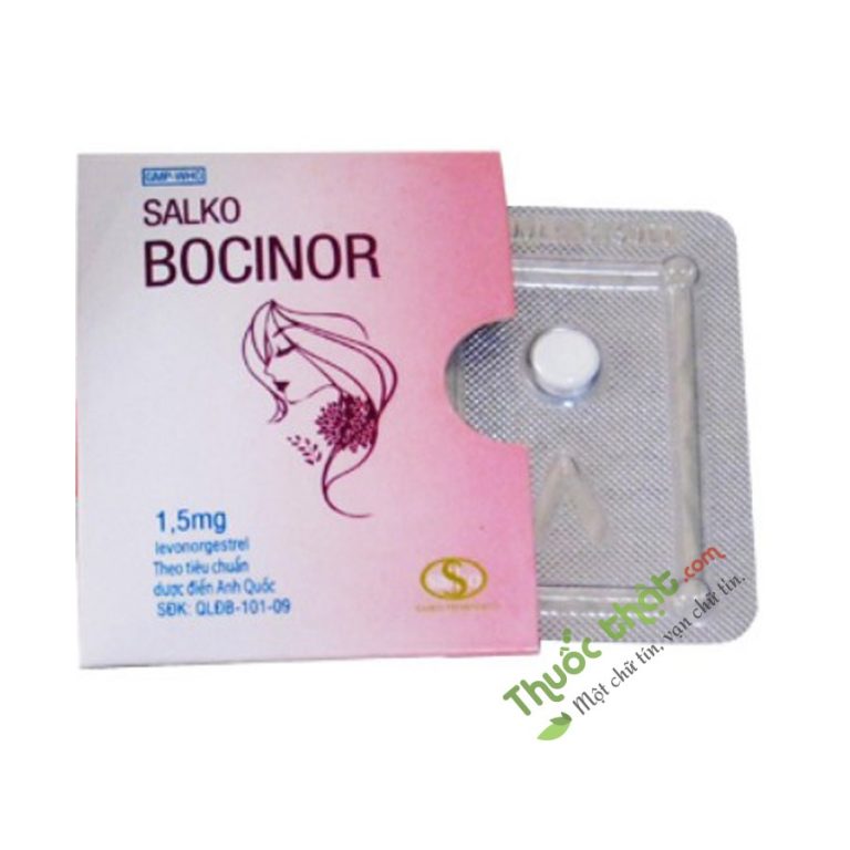 Bocinor Salko (Hộp 1 Viên) - Thuốc Tránh Thai Khẩn Cấp