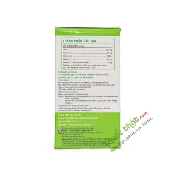 Calsea Bone Glomed - Ngăn Ngừa Loãng Xương - 90 Viên