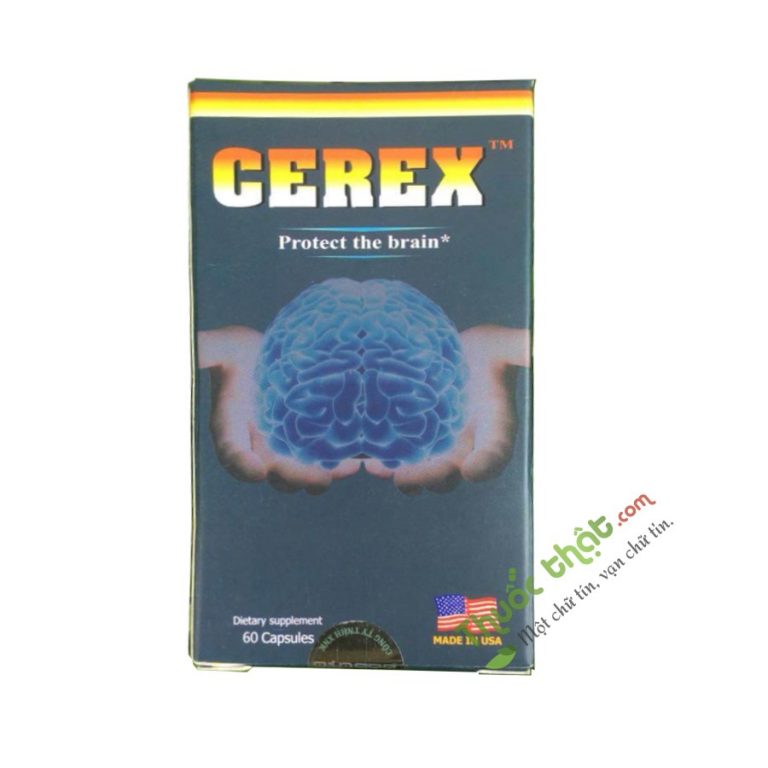 Cerex 60 Viên- Tăng Cường Tuần Hoàn Não