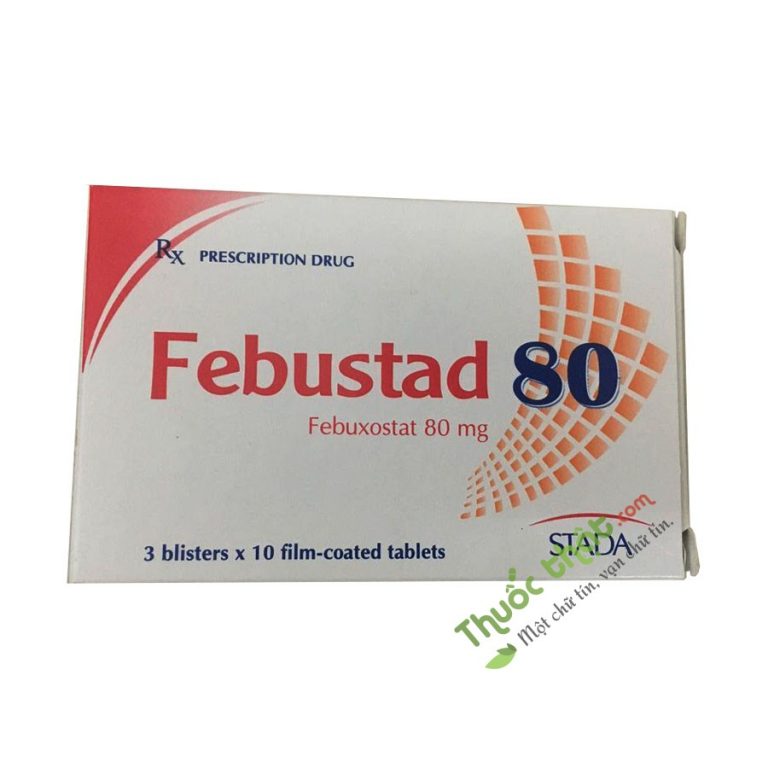 Thuốc Febustad 80 Mg - Điều Trị Bệnh Gout