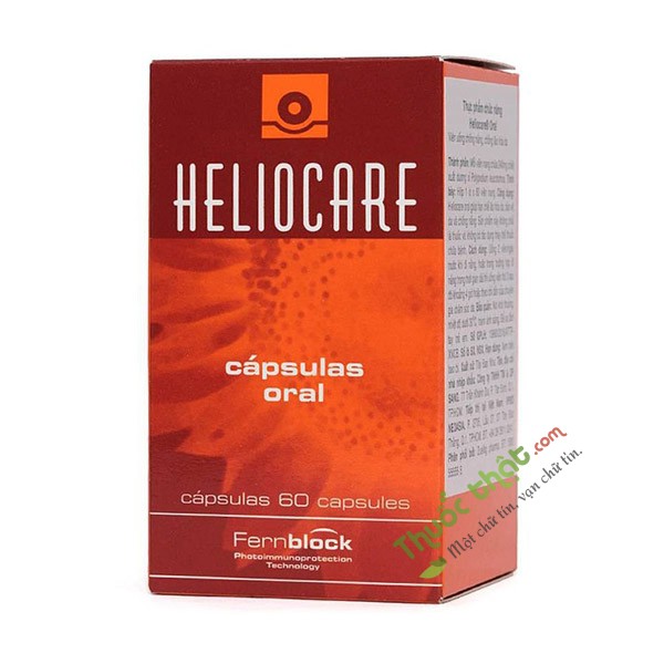 Fernblock Heliocare Cápsulas Oral 60 Viên - Viên Uống Chống Nắng