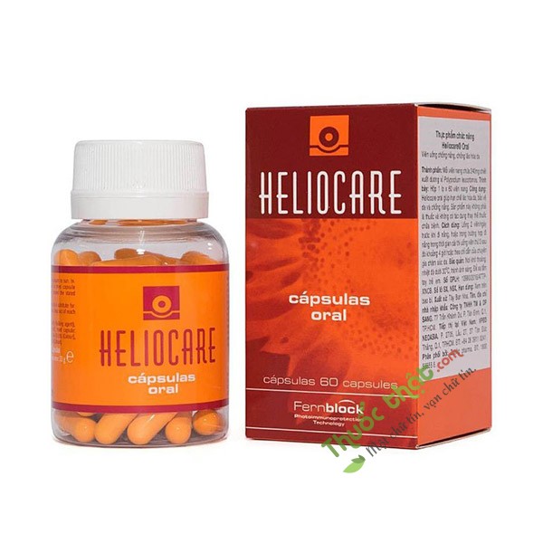 Fernblock Heliocare Cápsulas Oral 60 Viên - Viên Uống Chống Nắng