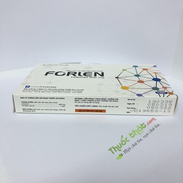 Thuốc Forlen 600mg - Điều Trị Viêm Phổi