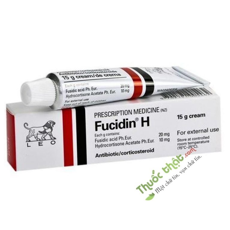 Thuốc Fucidin H 15g - Thuốc Chữa Viêm Da, Dị Ứng