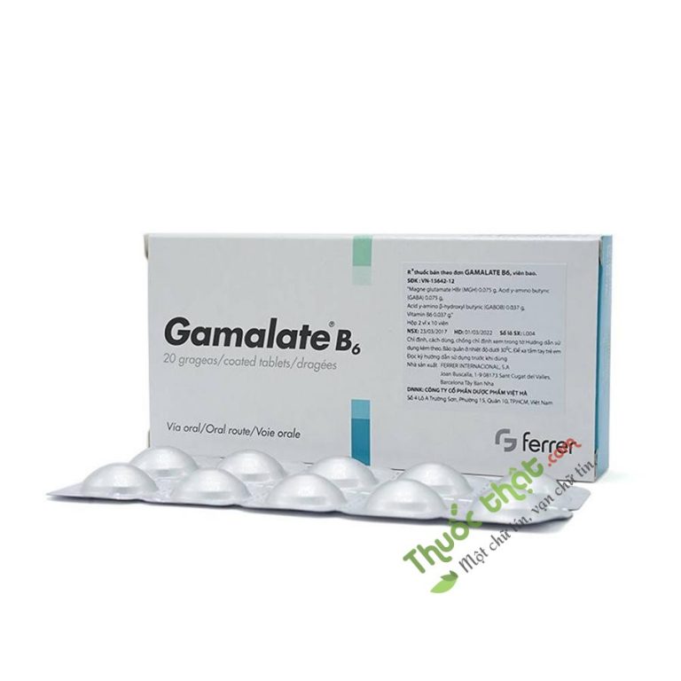 Gamalate B6 Tab - Hỗ Trợ Suy Nhược Thần Kinh