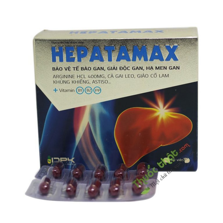 Hepatamax - Thực Phẩm Chức Năng Bổ Gan - 60 Viên