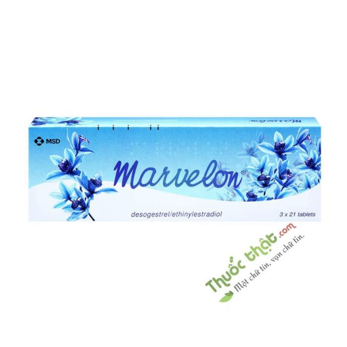 Marvelon (Hộp 1 Vỉ ) - Thuốc Tránh Thai
