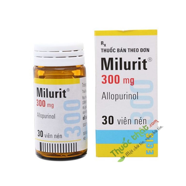 Milurit 300mg - Thuốc điều Trị Gout