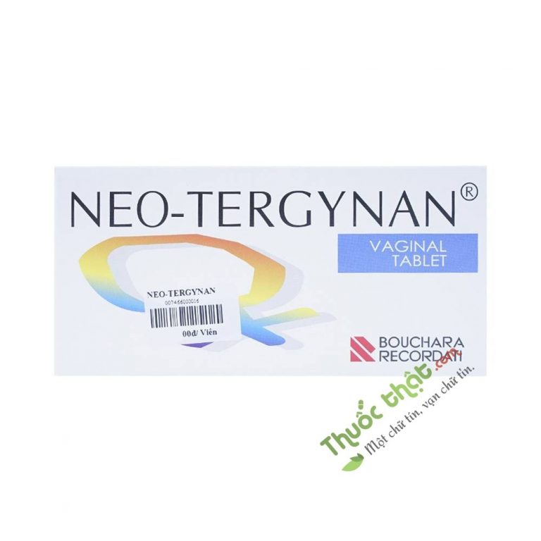 Thuốc Neo-Tergynan 10 Viên - Viên Đặt Âm Đạo