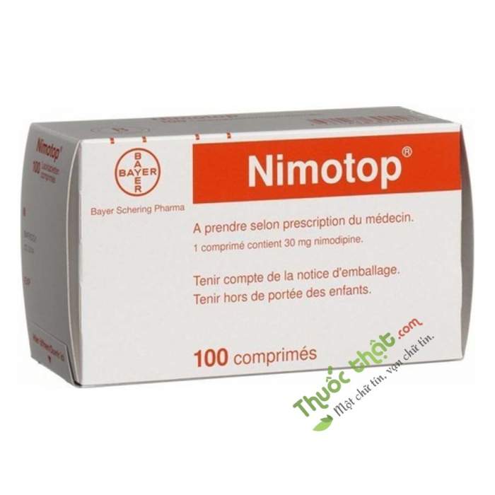 Thuốc Nimotop 30 Mg - Điều Trị Thiếu Máu Cục Bộ, Rối Loạn Tâm Thần