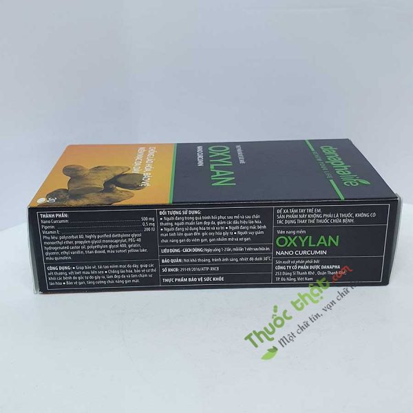 Oxylan Nano Curcumin - Chống Lão Hóa Và Bảo Vệ Niêm Mạc Dạ Dày