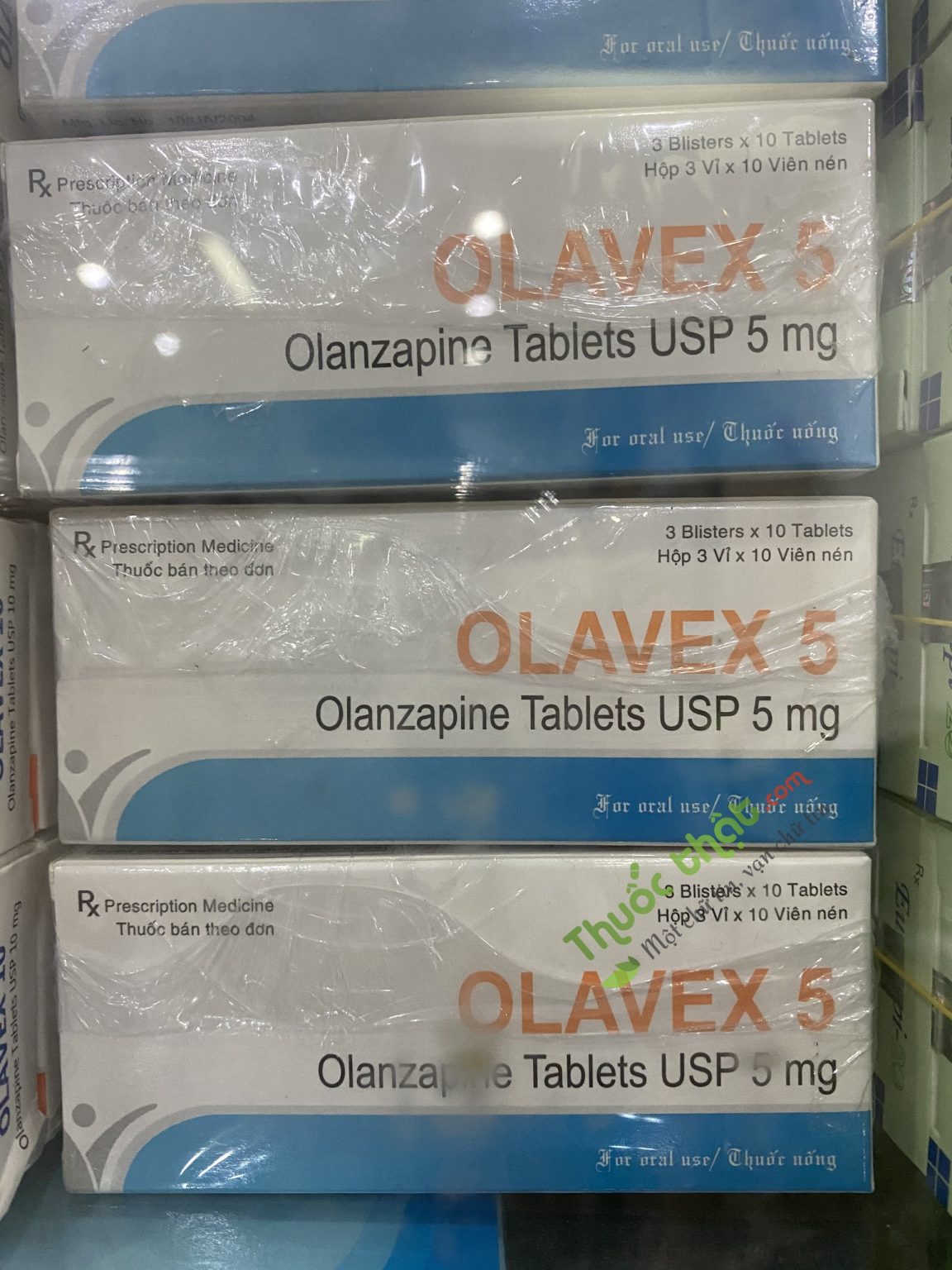 Olavex 5mg – Điều Trị Loạn Thần Tâm Thần Phân Liệt