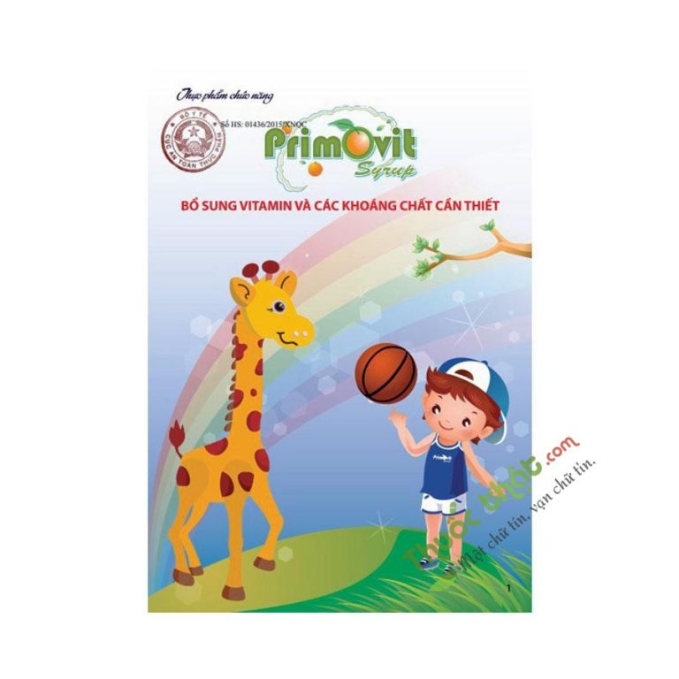 Primovit Syrup 120ml - Siro Tăng Cường Sức đề Kháng