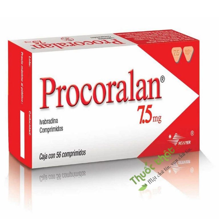 Thuốc Procoralan 7.5mg - Điều Trị Chứng Đau Thắt Ngực, Tim Mạch