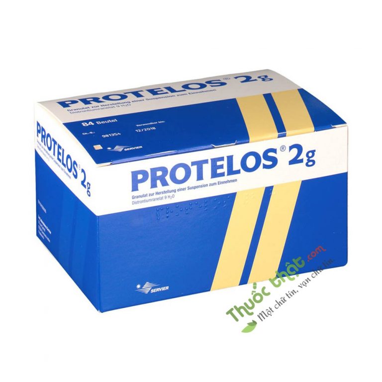 Protelos 2g – Thuốc điều trị loãng xương ở phụ nữ – Nhà Phân Phối Thuốc ...