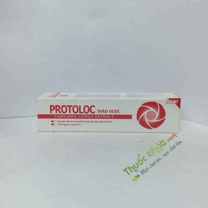 Protolog - điều Trị đau Và Ngứa Hậu Môn