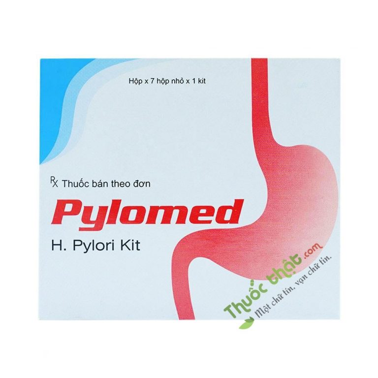 Pylomed - Thuốc điều Trị Viêm Loét Dạ Dày Tá Tràng - Hộp 7 Vỉ