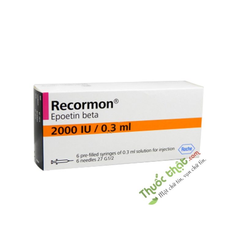 Recormon 2000Iu-thuốc điều Trị Thiếu Máu
