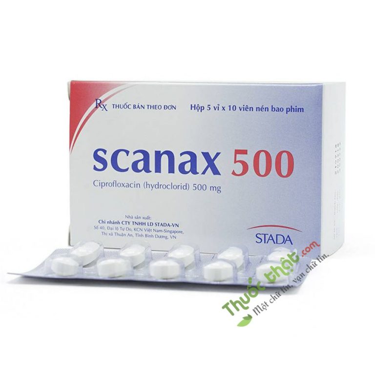 Thuốc Scanax 500Mg - Điều Trị Nhiễm Khuẩn Nặng