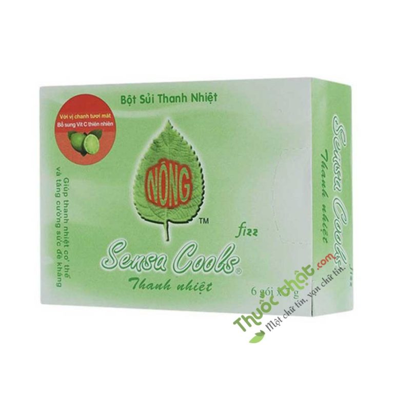 Sensacool - Giúp Thanh Nhiệt - Hộp 6 Gói X 7g.