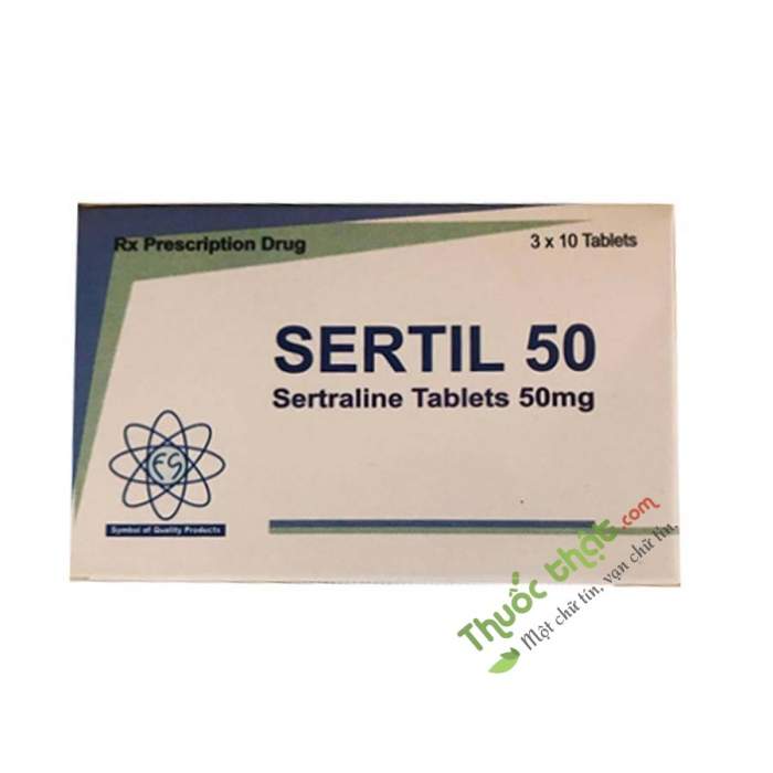 Thuốc Sertil 50 - Điều Trị Bệnh Trầm Cảm Nặng