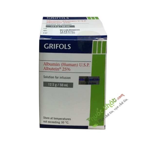 Thuốc Albutein 25% - Bổ Sung Protein Huyết Tương