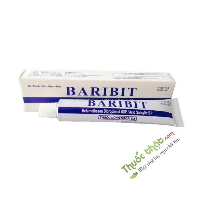 Baribit 15g- Thuốc Mỡ Bôi Ngoài Da