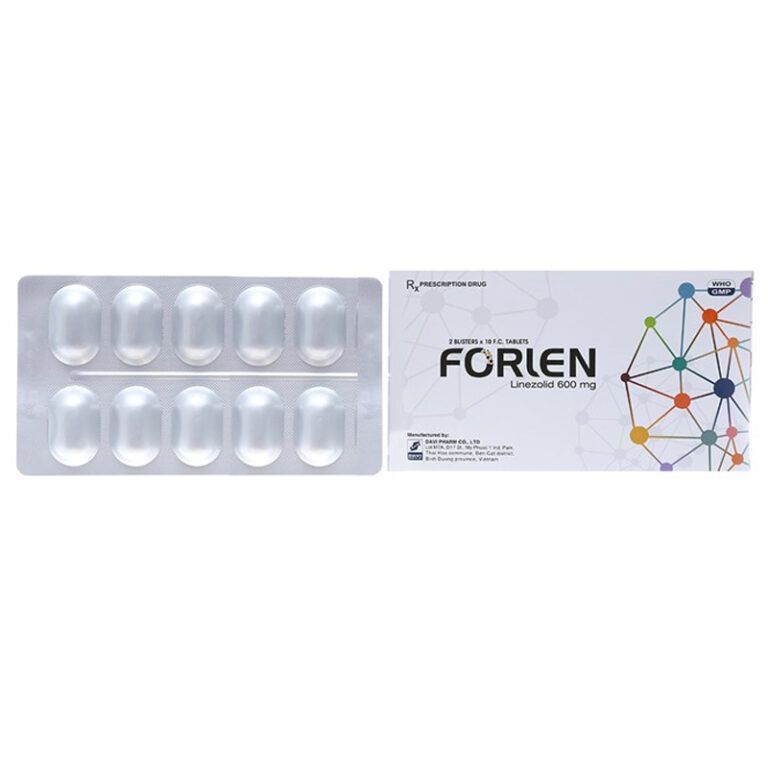 Thuốc Forlen 600mg - Điều Trị Viêm Phổi