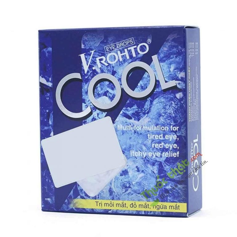 V. Rohto Cool 12ml - Thuốc Nhỏ Mắt Trị Mỏi Mắt