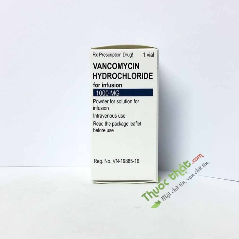Thuốc Vancomycin Hydrochloride For Infusion 1000mg