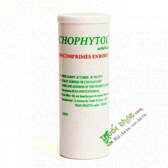 Chophytol - Viên Uống Tăng Cường Chức Năng Gan Lọ 180 Viên