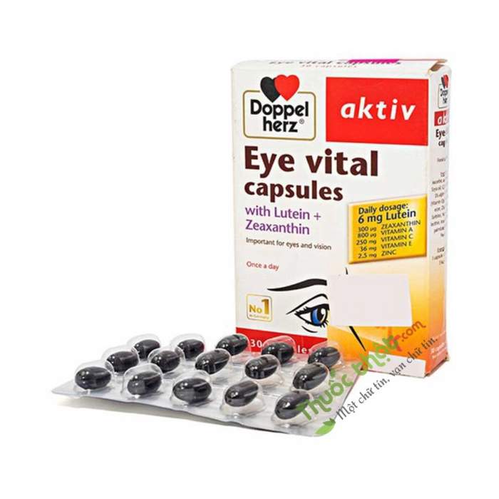 Doppelherz Eye Vital 30 Viên - Viên Uống Tăng Cường Thị Giác