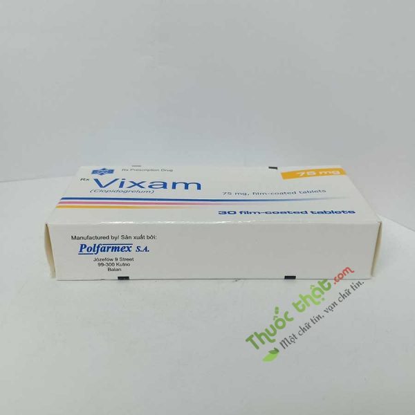 Vixam 75mg - Đề Phòng Huyết Khối động Mạch
