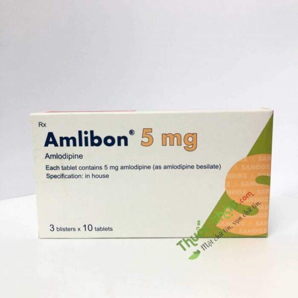 THUỐC AMLIBON 5 Mg - Điều Trị Bệnh Tim Mạch