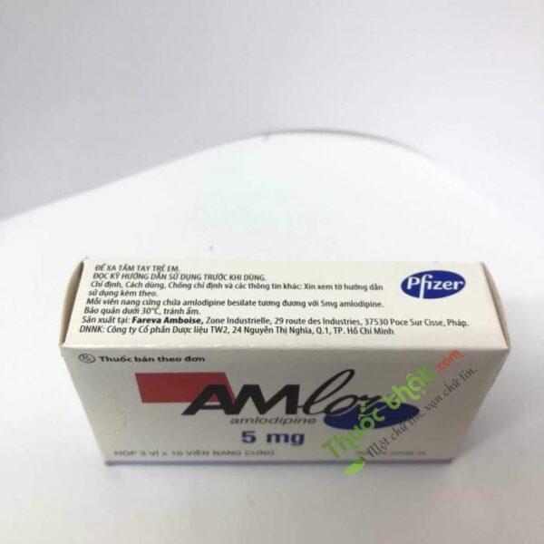THUỐC AMLOR 5mg Capsule