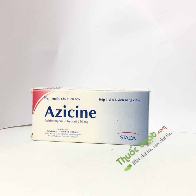 Thuốc Azicine 250 Mg - Điều Trị Nhiễm Khuẩn