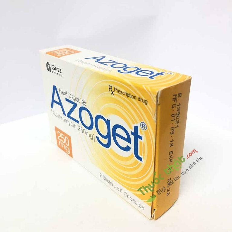 Azoget 250mg - Thuốc điều Trị Nhiễm Khuẩn