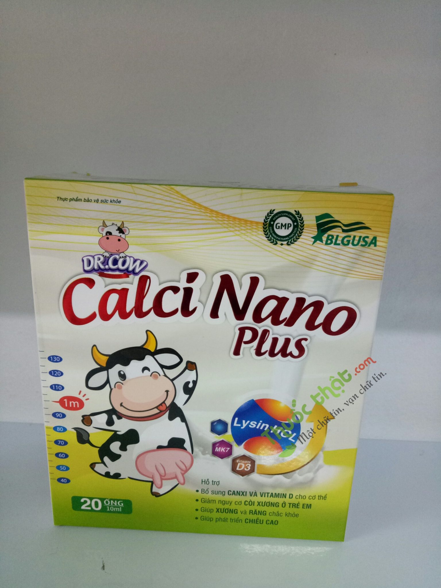 Calci Nano Plus - Hộp 20 ống