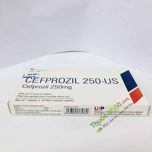 Cefprozil 250mg - Thuốc điều Trị Nhiễm Khuẩn