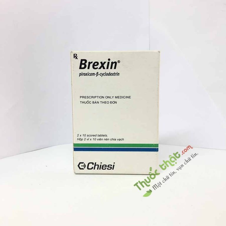 Brexin - Thuốc điều Trị Gút Và Các Bệnh Xương Khớp - Hộp 20 Viên
