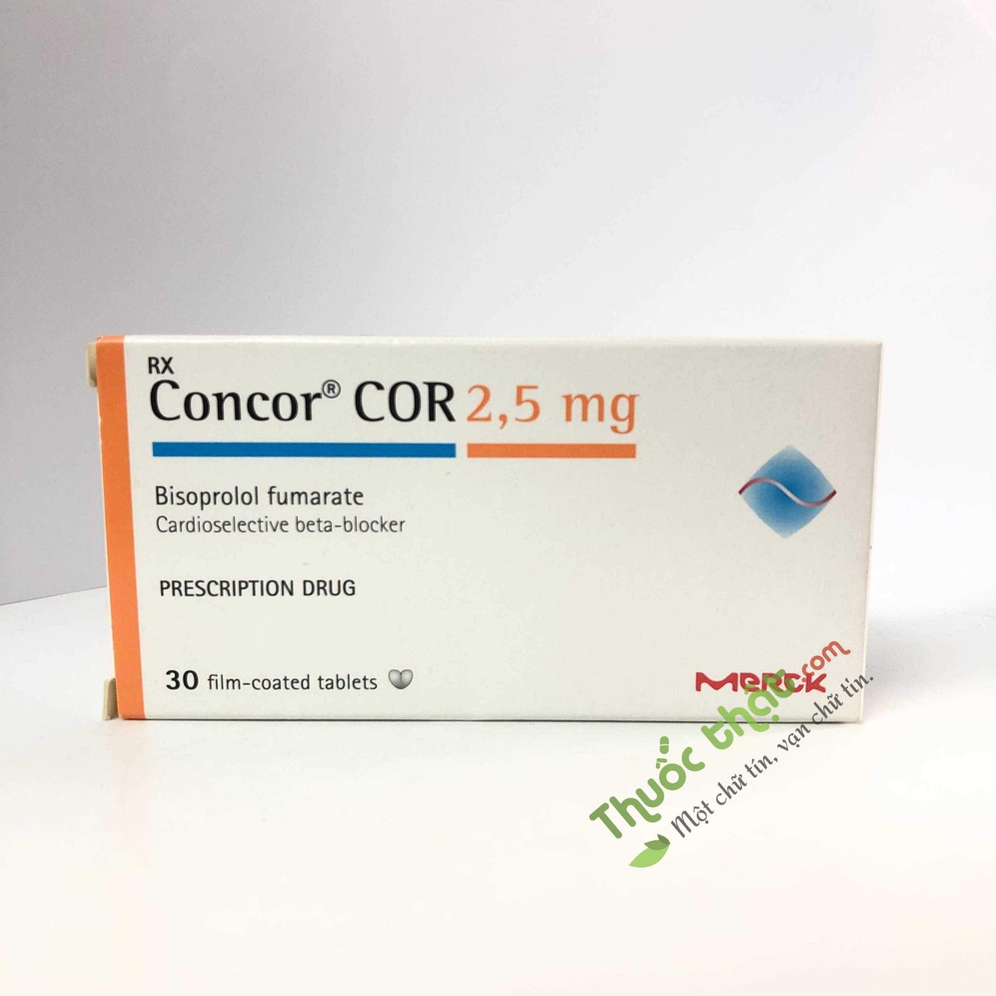 Thuốc Concor Cor 2.5 - Điều Trị Bệnh Tim Mạch