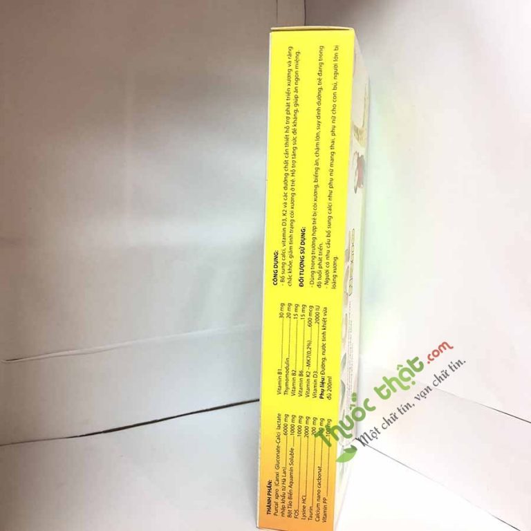 Davical Nano - Bổ Sung Calci Và Các Vitamin Nhóm B - Hộp 20 ống