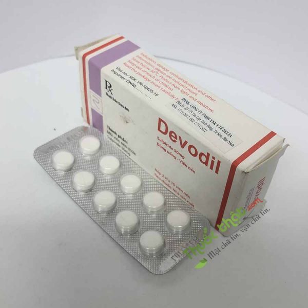 Devodil 50 Mg - Điều Trị Bệnh Tâm Thần Phân Liệt
