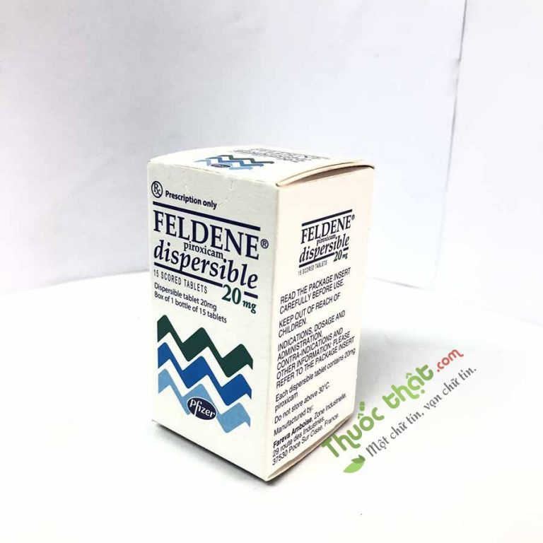 Feldene 20mg - Điều Trị Gút Và Các Bệnh Xương Khớp