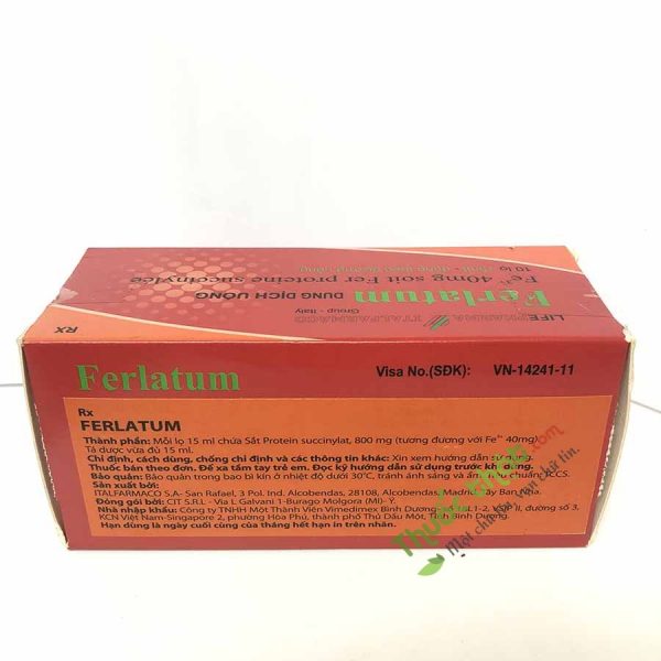 FERLATUM - Bổ Sung Sắt