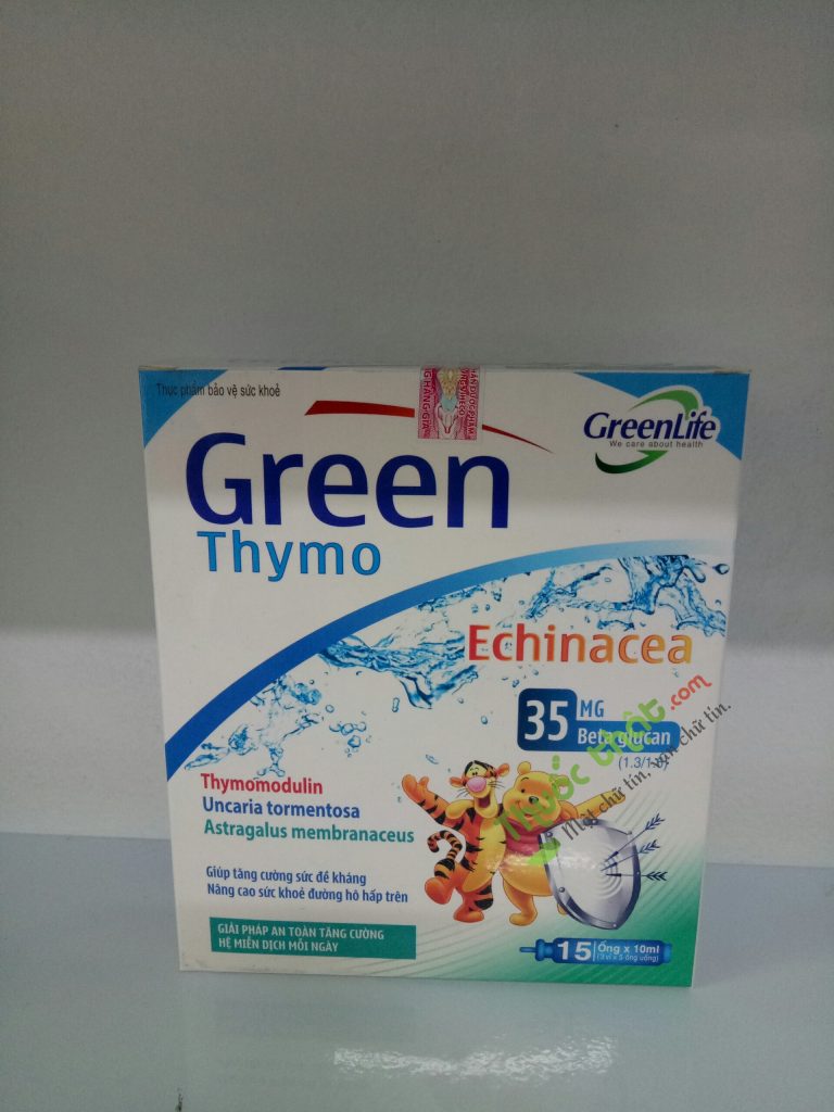 Green Thymo - Tăng Sức đề Kháng - Hộp 3 Vỉ