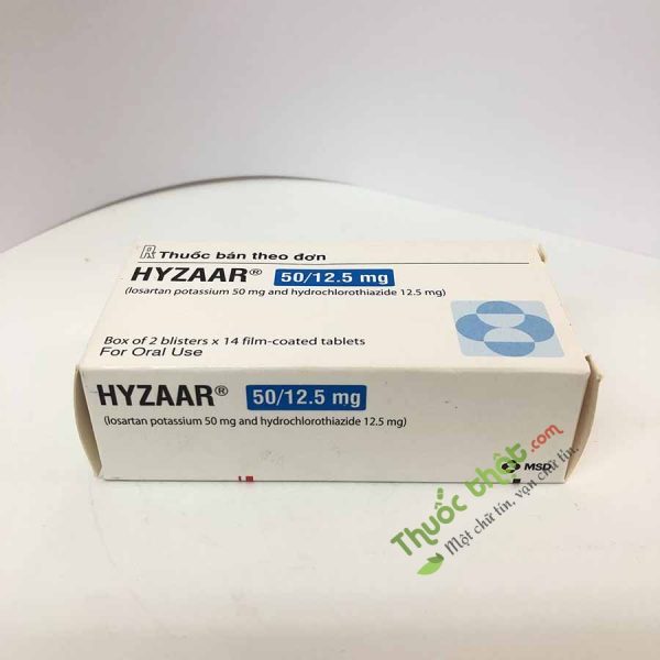 Thuốc Hyzaar 50/12.5mg - Điều Trị Bệnh Tim Mạch