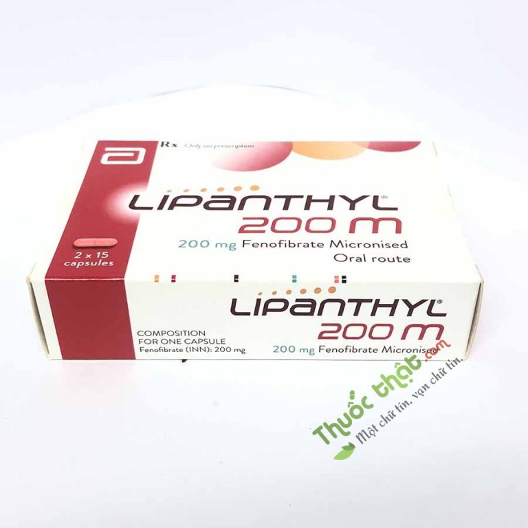 Thuốc Lipanthyl 200mg - Tăng Cholesterol Máu